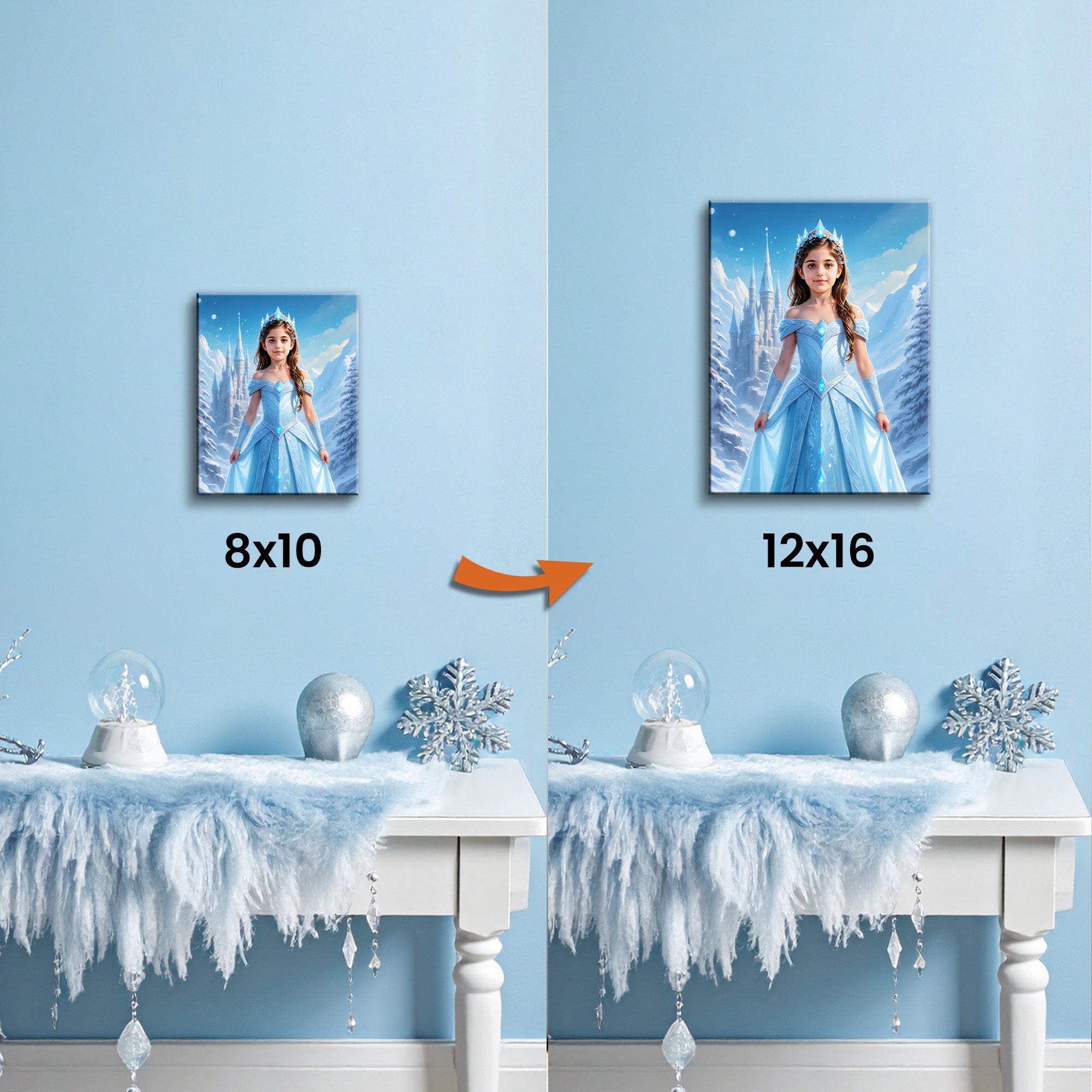 Passez de la toile 20×25 cm à une toile 30×40 cm – WonderMe